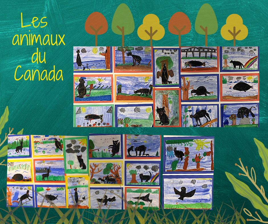 Animaux du Canada – élèves de 3e année - École Marie-Clarac