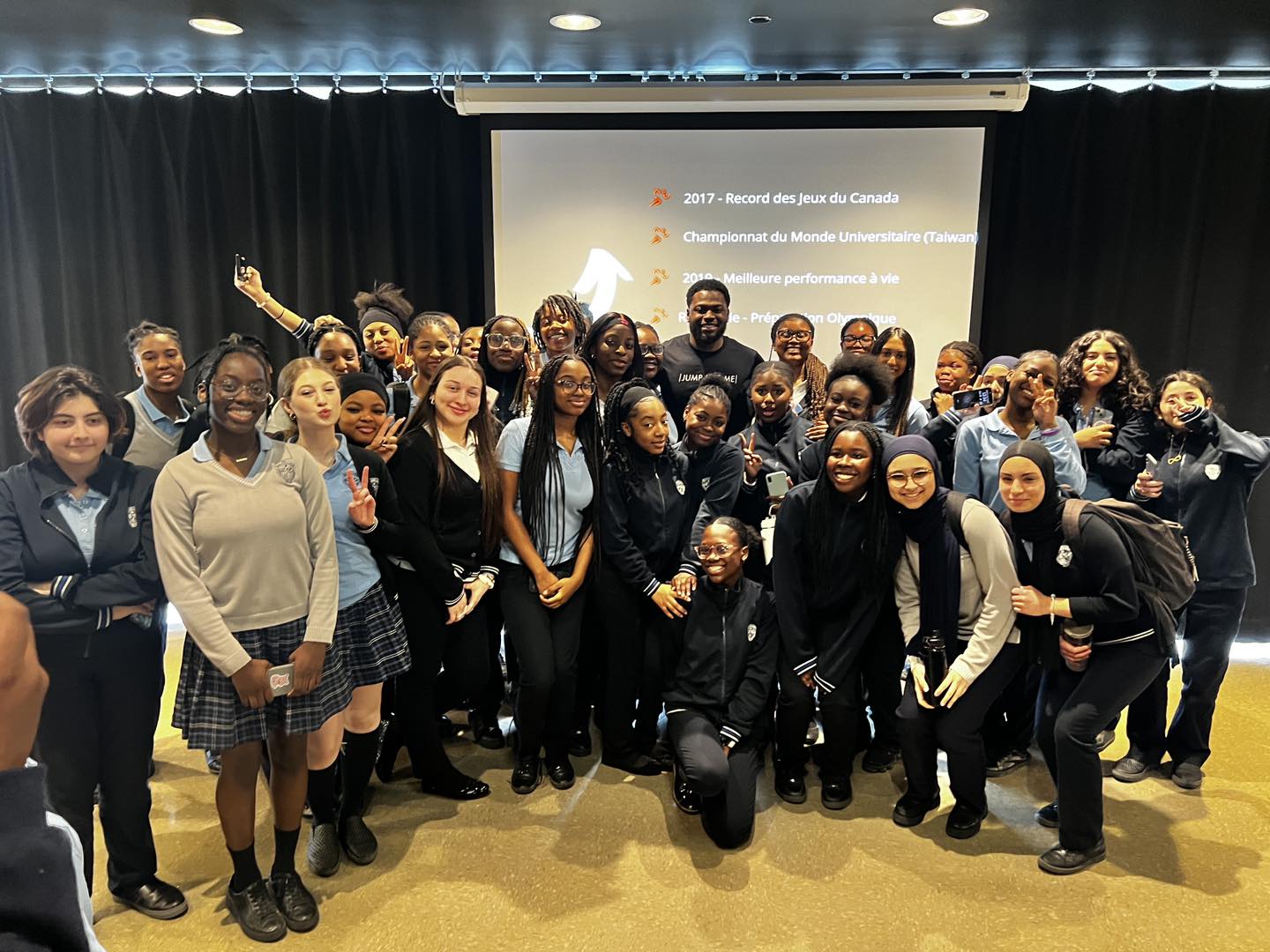 Conférence au secondaire - École Marie-Clarac