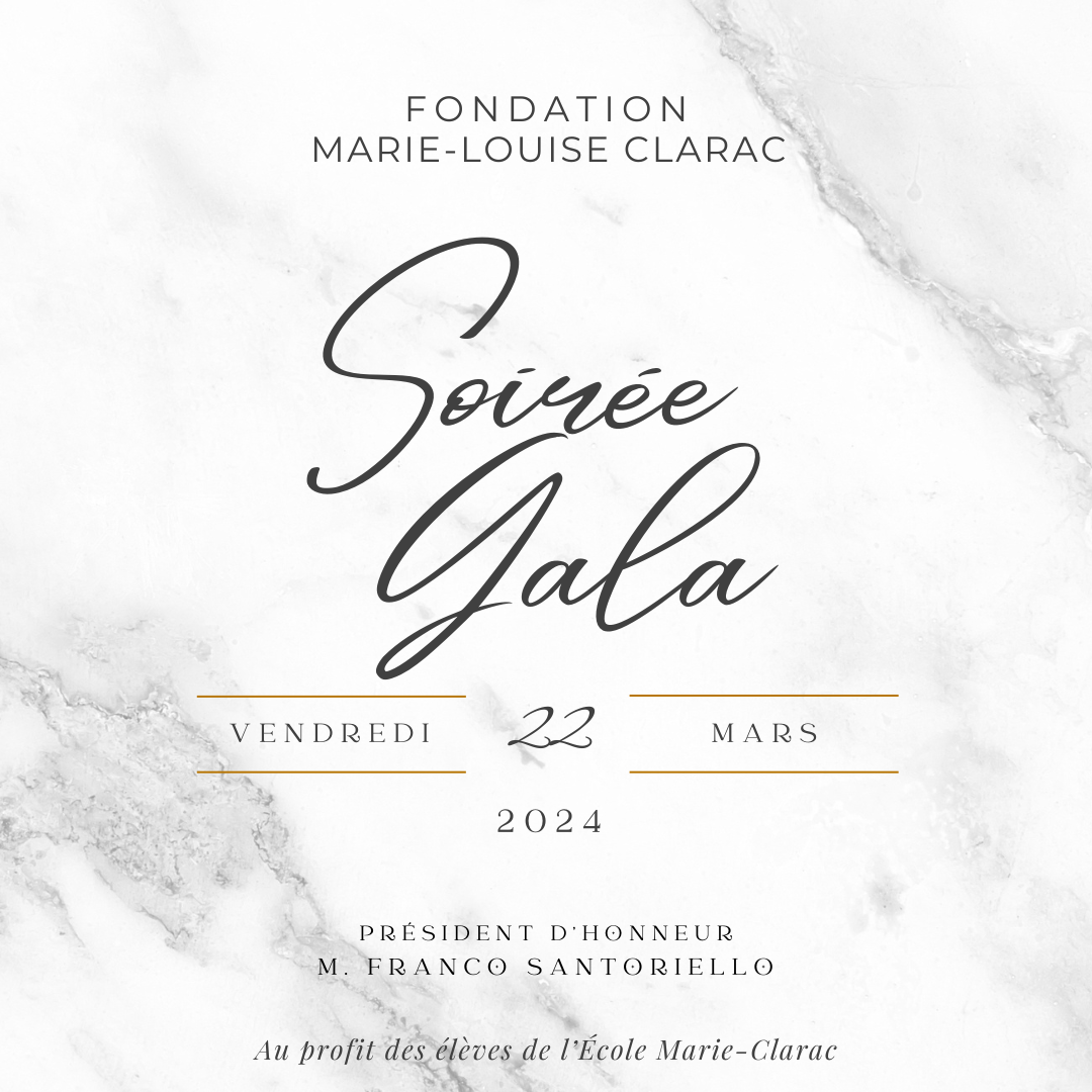 Soirée Gala FMLC 2024 - École Marie-Clarac
